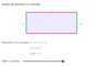 Calculating Areas of Rectangles – GeoGebra