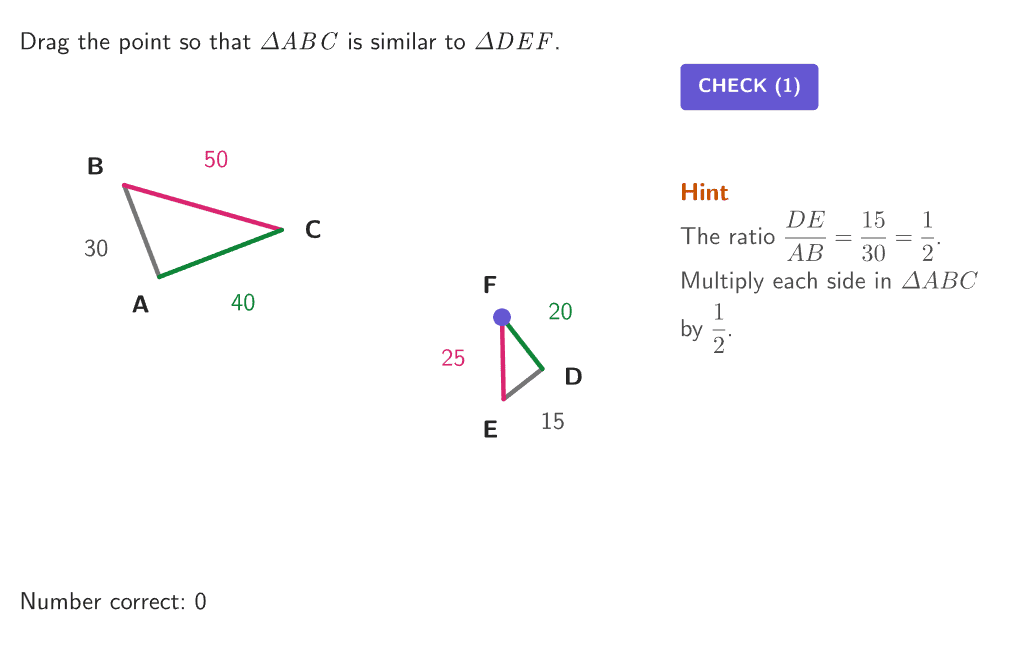 Drawing Triangles – GeoGebra