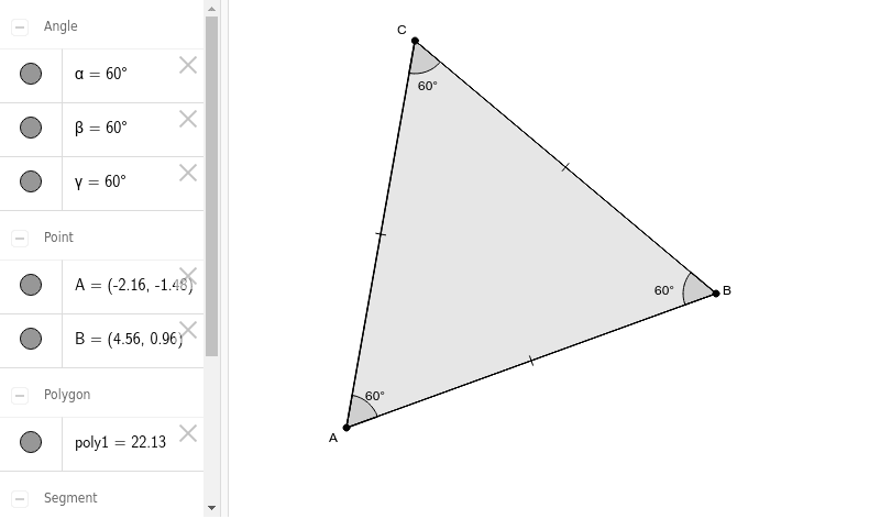 Triangle Extension Exploration – GeoGebra