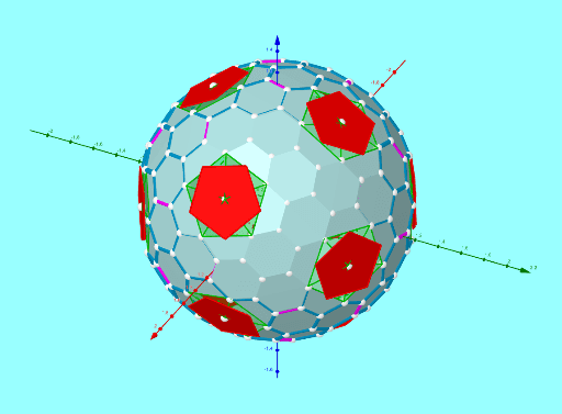 Polyhedron with 120 vertices and its dual Polyhedron-image – GeoGebra