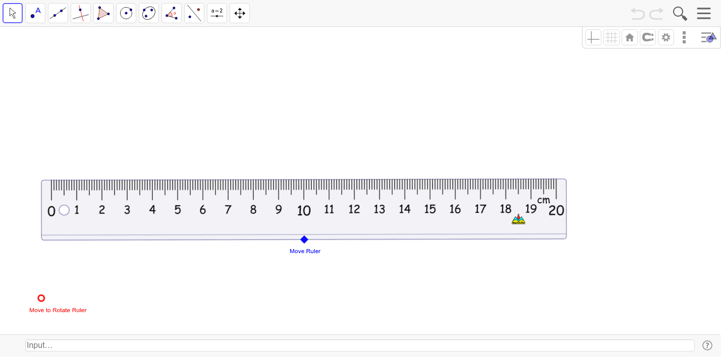 Ruler – GeoGebra