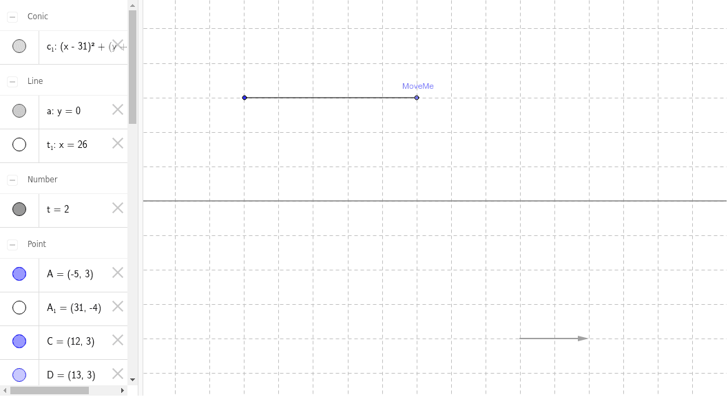 Length Segment Tool – GeoGebra