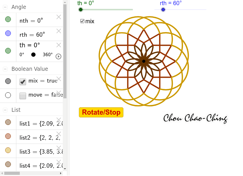 Geometric Circle – GeoGebra
