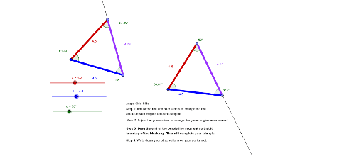 Angle-Side-Side – GeoGebra