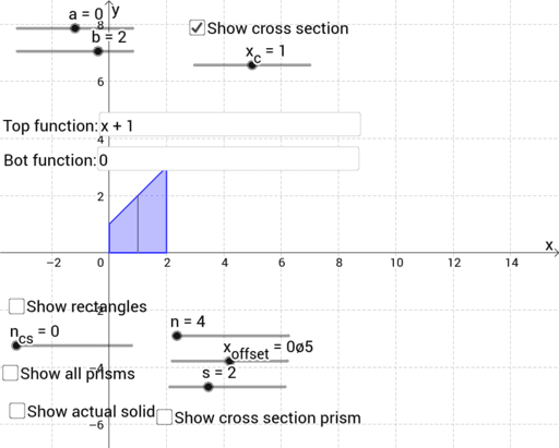 Cross sections isosceles right triangle - momfity