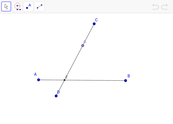 Construct Parallel Lines GeoGebra