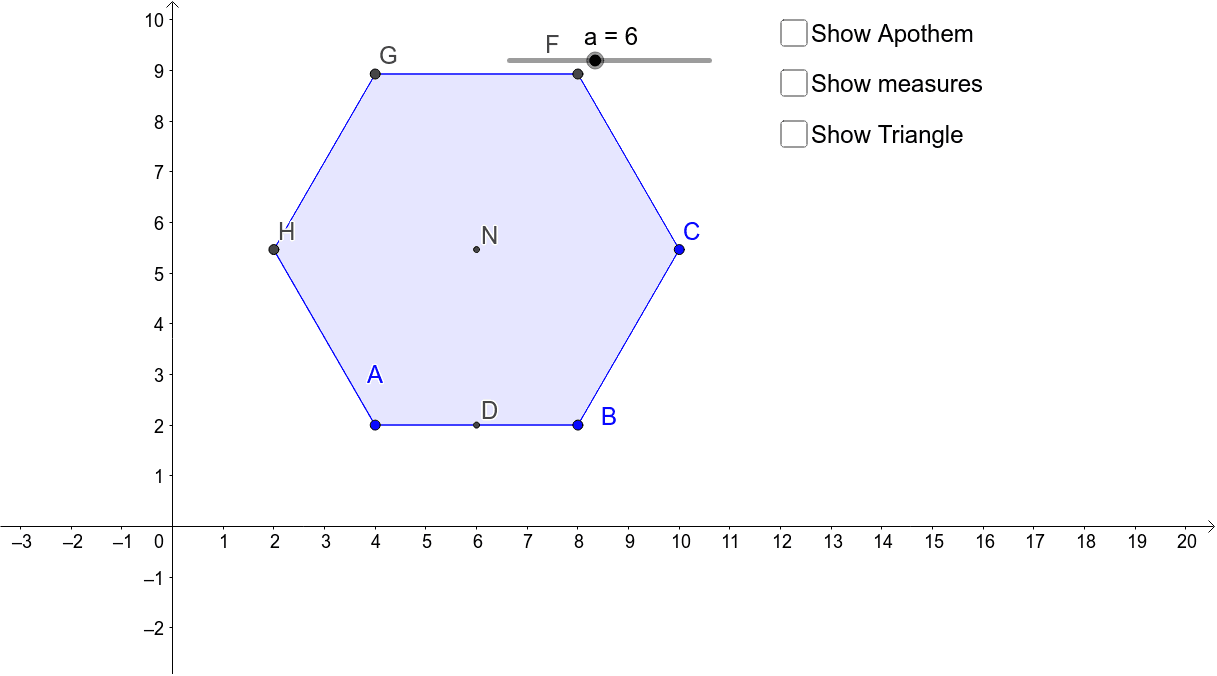 Regular Polygon Area – GeoGebra