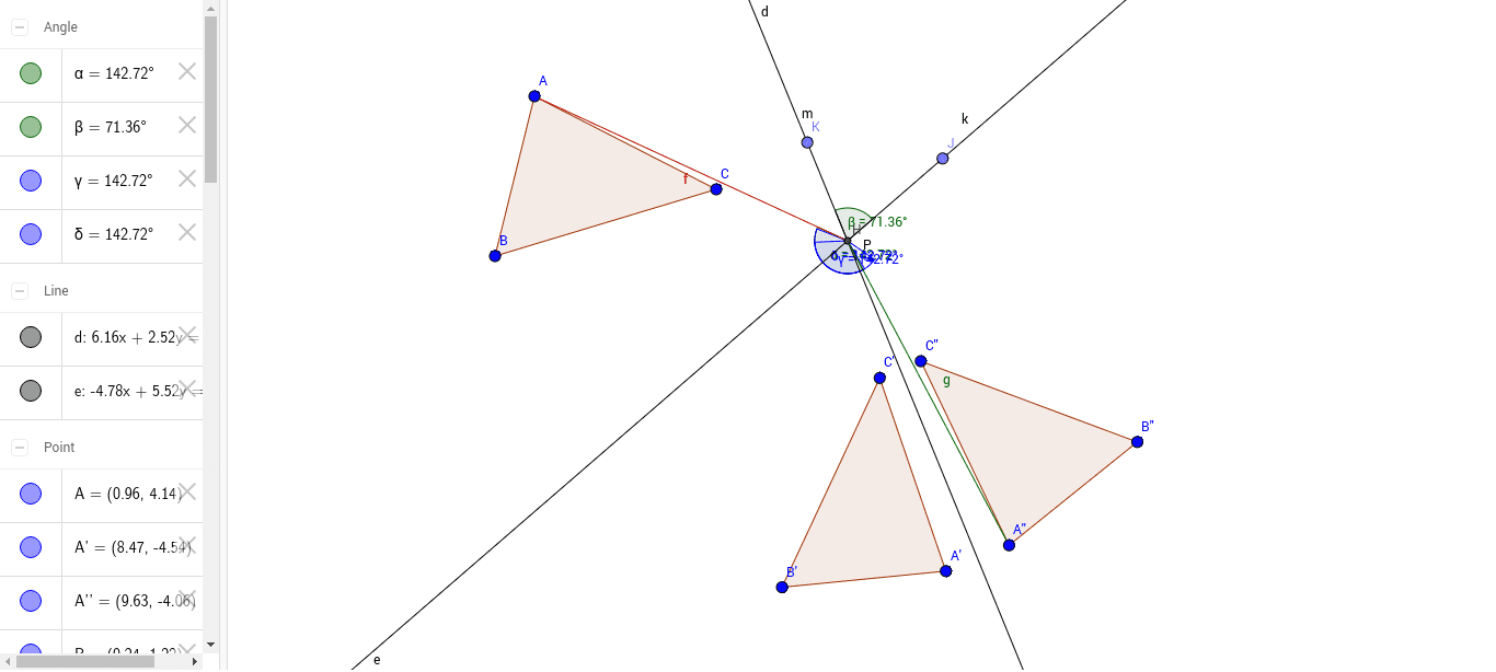 Geometry Assignment – GeoGebra