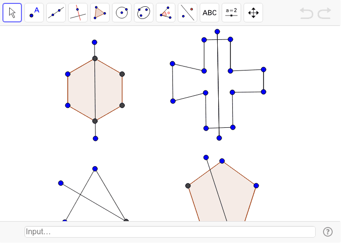 Symmetry with Two-Dimensional Shapes and Images – GeoGebra