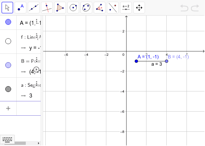 Distance Formula – GeoGebra
