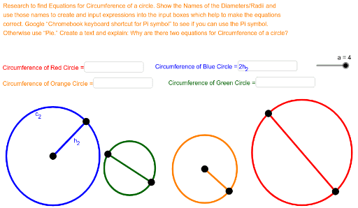 pi circle thing – GeoGebra