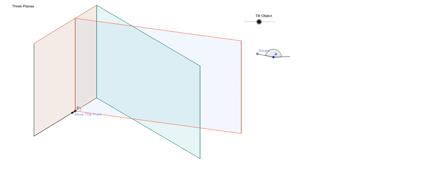 Three planes . – GeoGebra