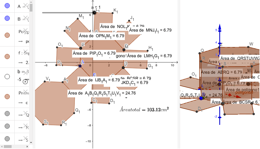 Prisma Octagonal – GeoGebra