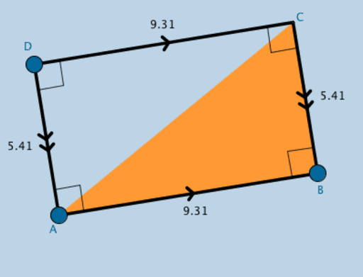 Explanation of the Properties of Rectangles – GeoGebra
