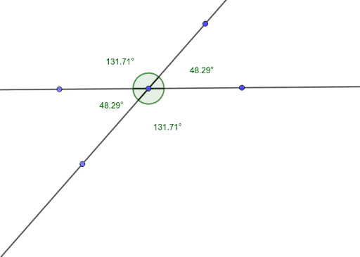 Vertical Angles (EQUAL) – GeoGebra