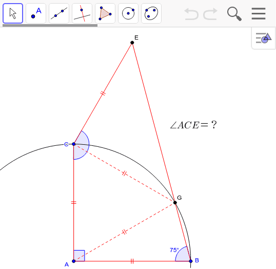 難問3A – GeoGebra