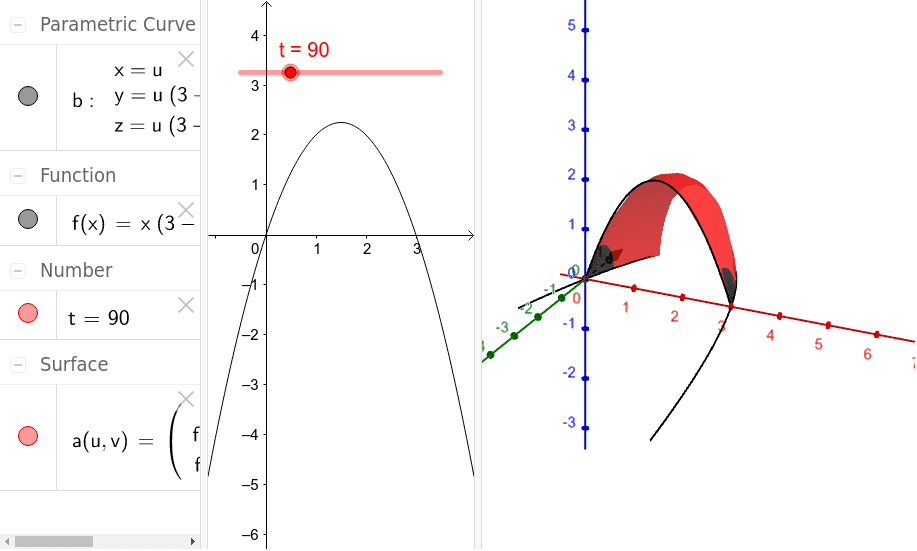 Surface of Revolution 2 – GeoGebra