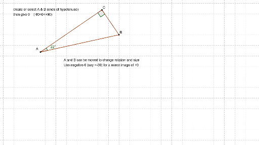 Quick Trig Triangle Tool - Example – GeoGebra