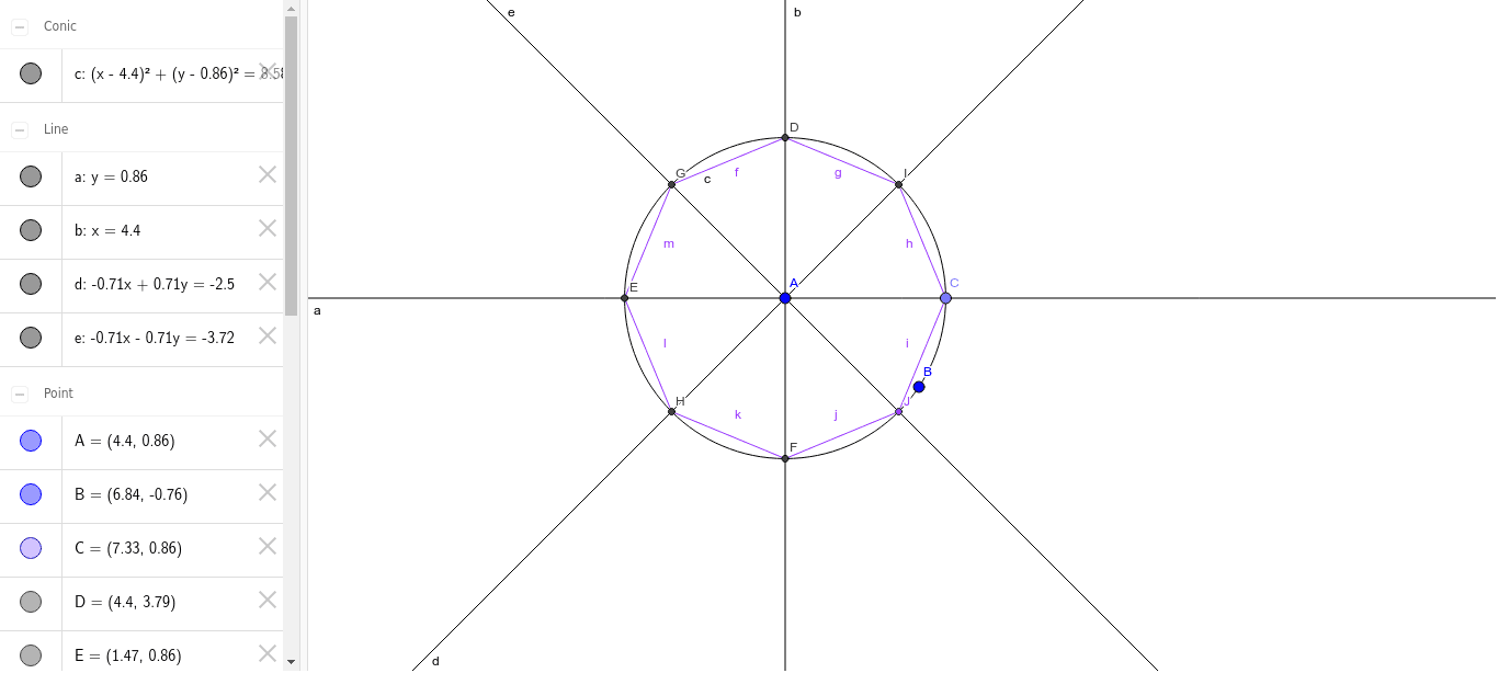 Octagon – GeoGebra