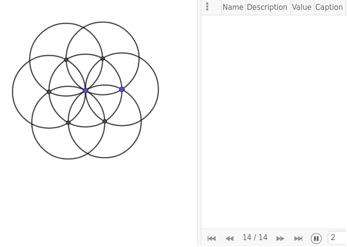 Circle Flower – GeoGebra