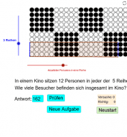 Multiplikation im Punktefeld (SCORM) – GeoGebra