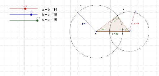 Task 4: Visualizing Triangle Inequalities – GeoGebra