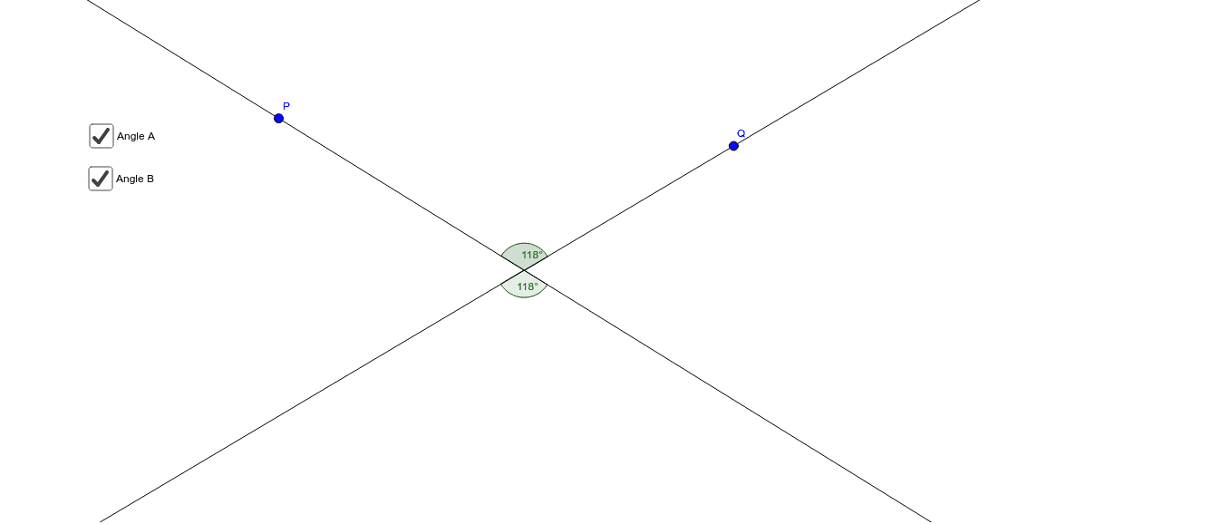 Vertically Opposite Angles – GeoGebra