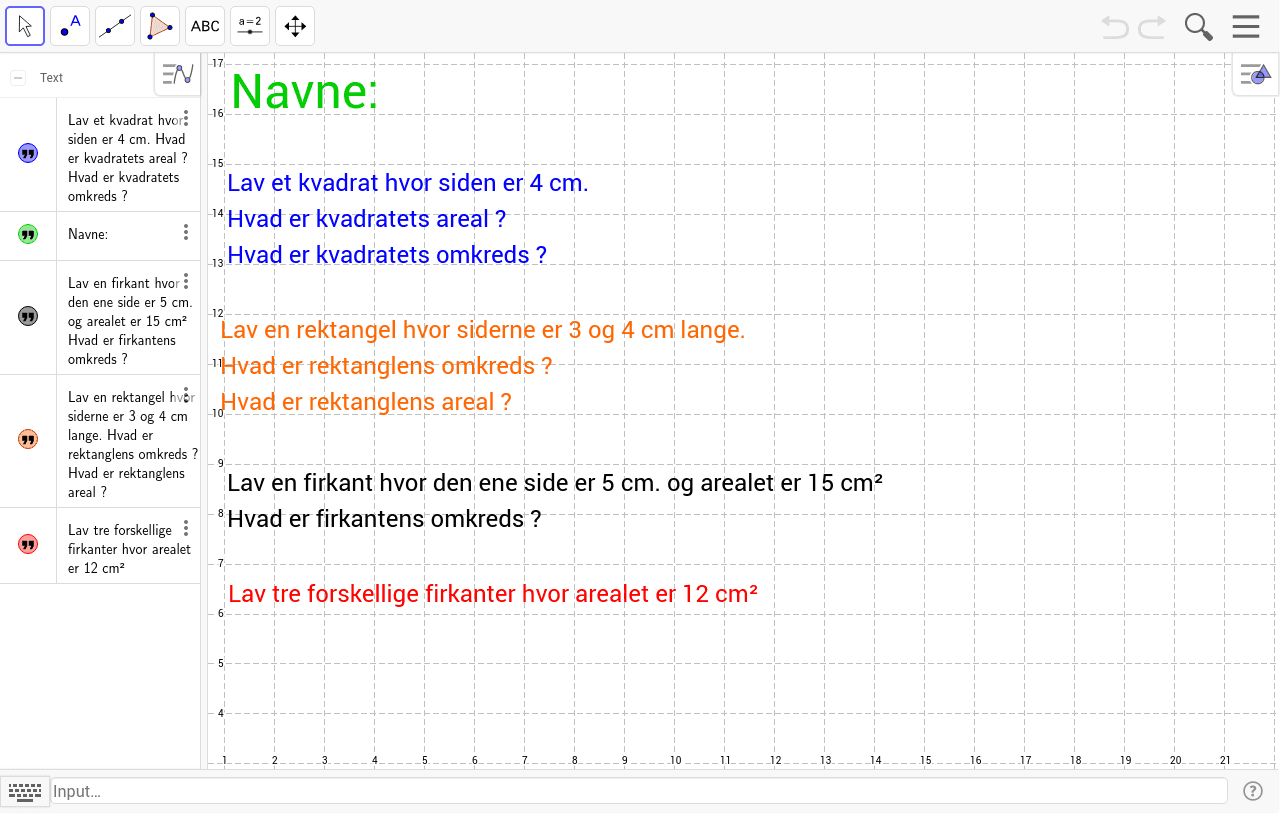 geogebra i 3a – GeoGebra