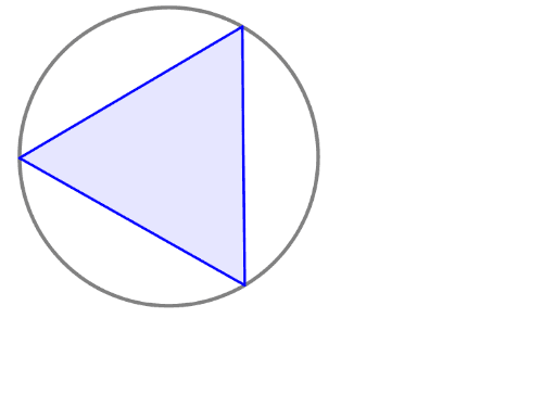 Draw Triangle in Circle Intro – GeoGebra