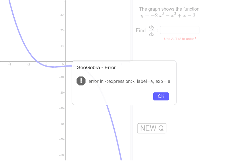 Differentiation – GeoGebra