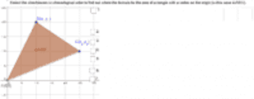 Origin of Area of a Triangle Formula (Coordinate Geometry) – GeoGebra