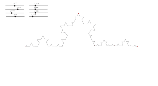 Iterated Function System paths – GeoGebra