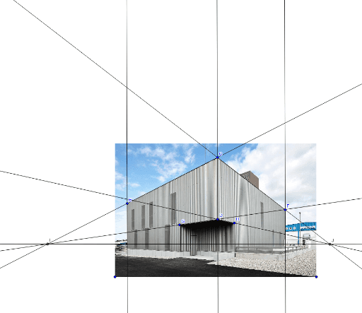 Two Point Perspective – GeoGebra