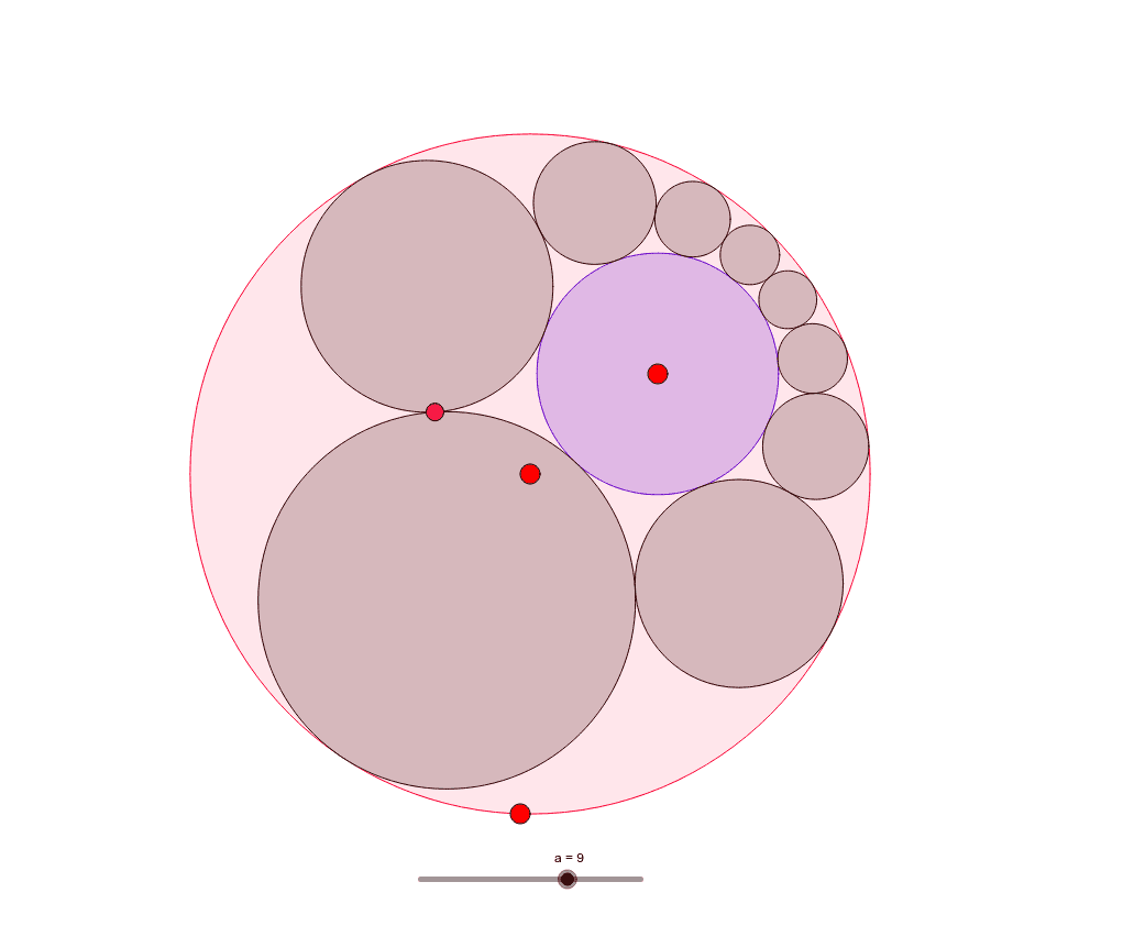 steiner chain – GeoGebra