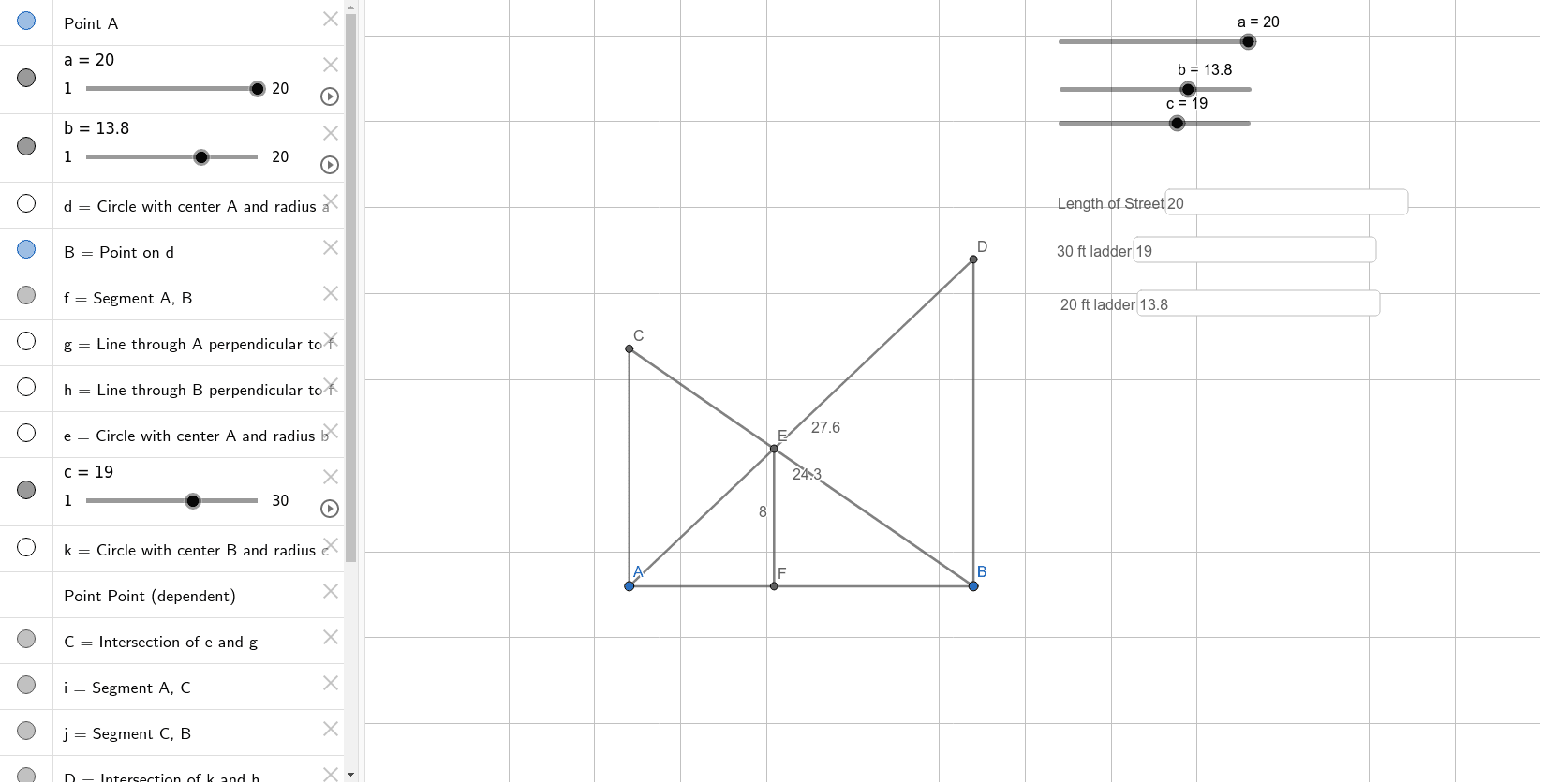 Ladders – GeoGebra