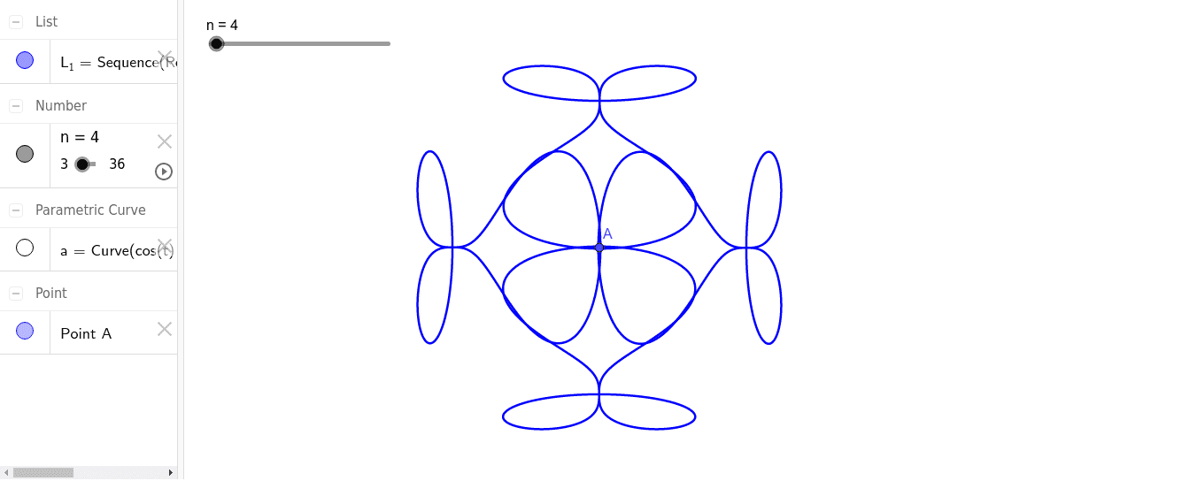NEW PATTERN – GeoGebra