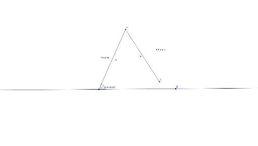 SSA two solutions – GeoGebra