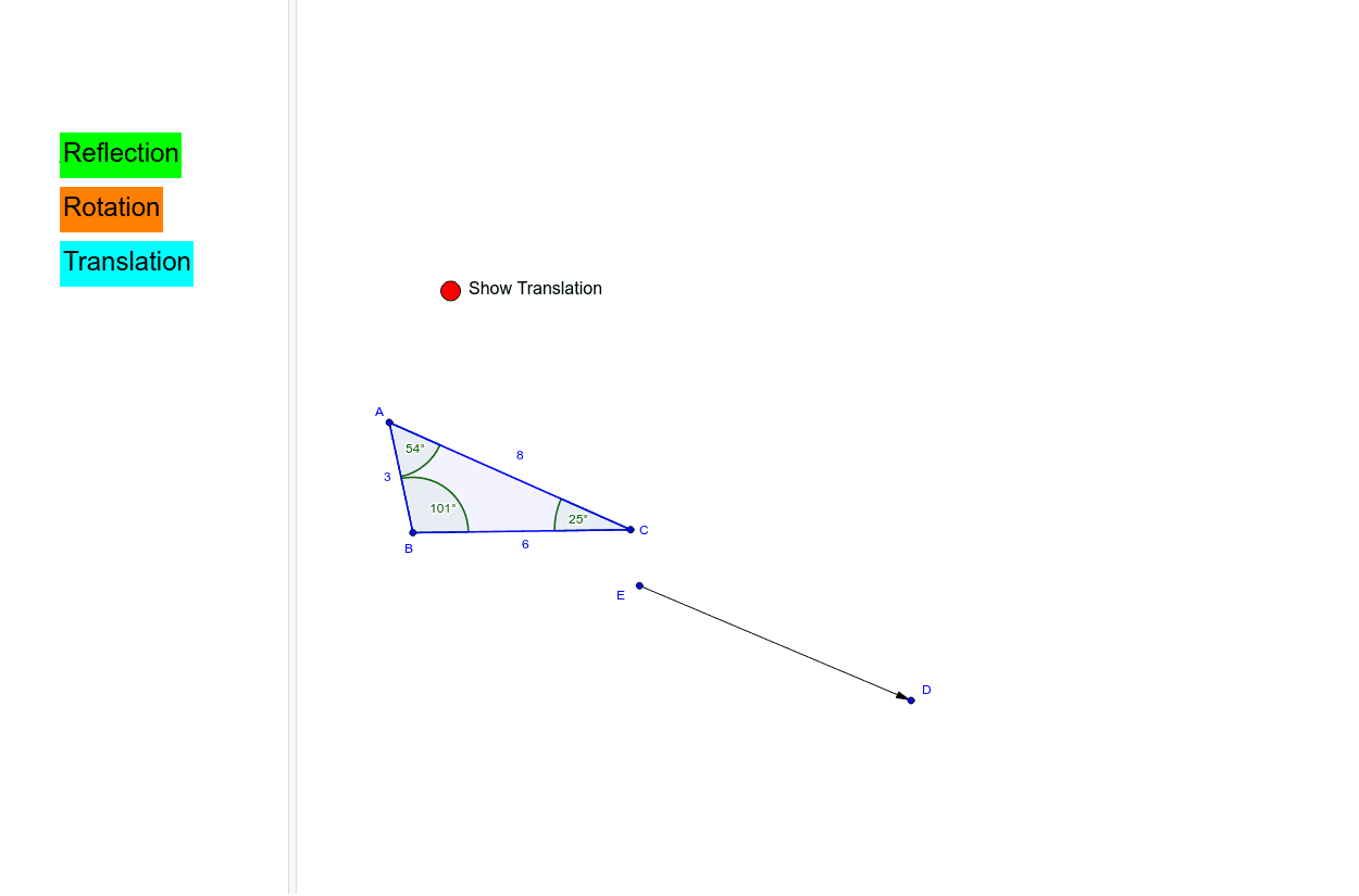 Reflections, Rotations, and Translations (IM) – GeoGebra