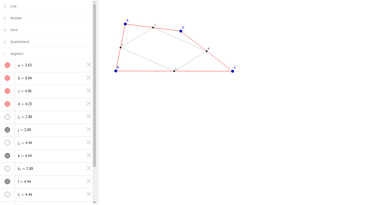 construction de figure – GeoGebra