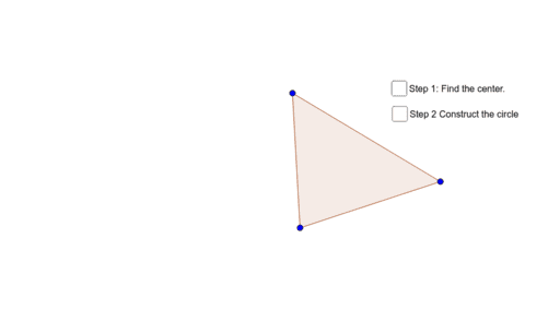 Hint to Escribed Circles – GeoGebra