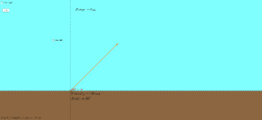 Copia lui Projectiles in Water - Physics Simulation Project – GeoGebra