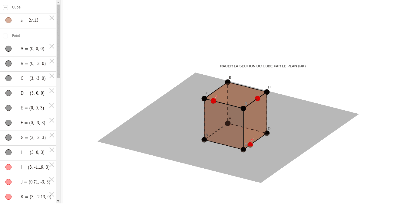 Section cube 1 – GeoGebra