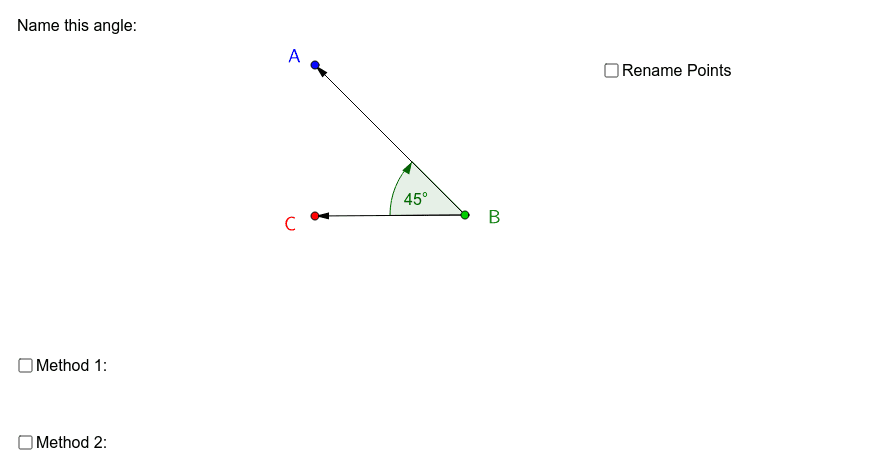 Naming Angles – GeoGebra