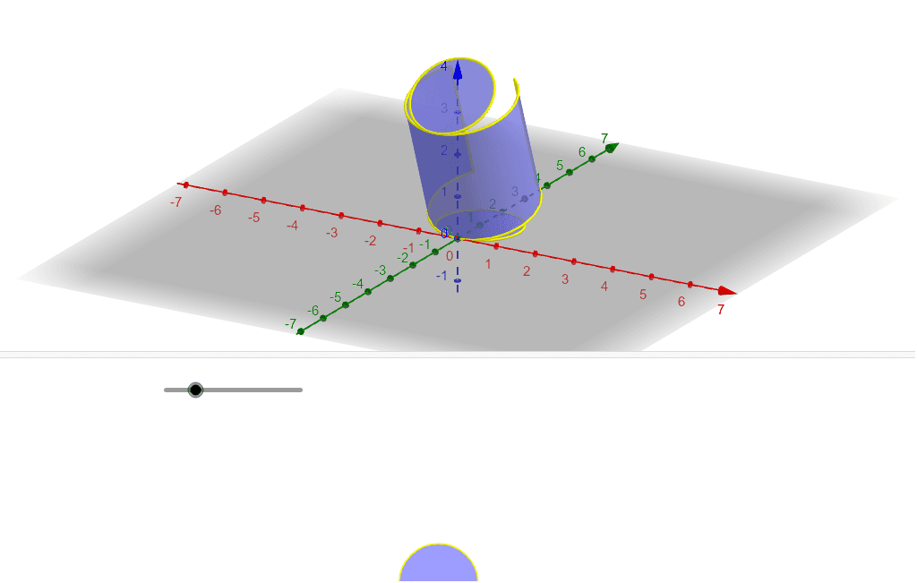 Net of Cylinder – GeoGebra