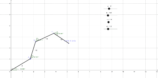 Robotic Arm Simulator – GeoGebra