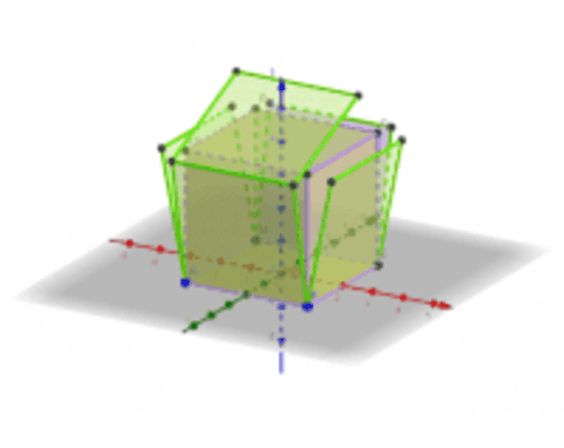 Net of a cube – GeoGebra