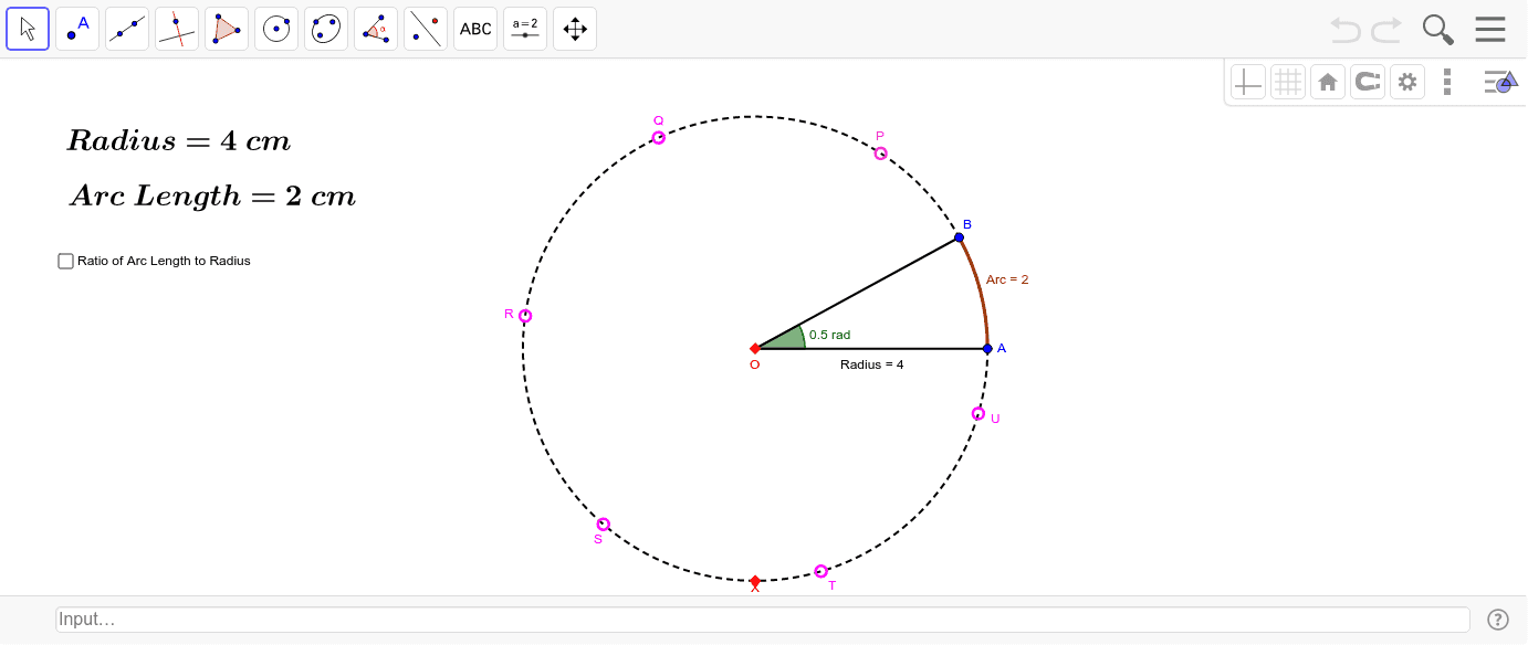 Radian Definition – GeoGebra