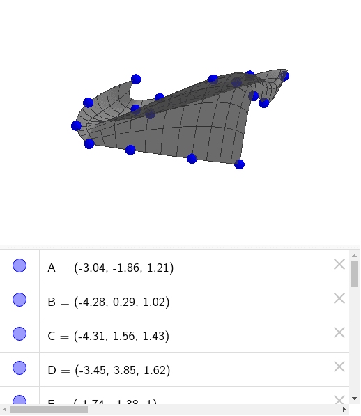 Bezier Surface of Third Degree – GeoGebra