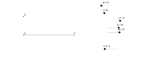 locus of a point keeping fixed distance to a line segment – GeoGebra