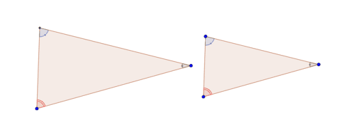 Triangles semblables et longueurs – GeoGebra